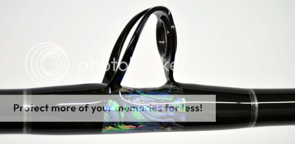 clean abalone shell shark rod | Bloodydecks