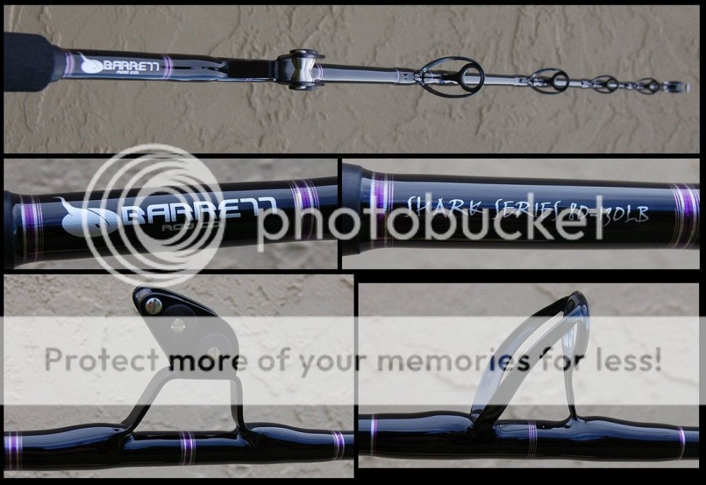 just a clean simple shark rod | Bloodydecks