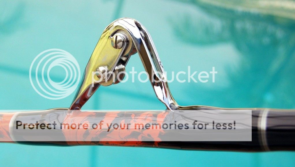 jigg rod and orange shark rod - Boatless Fishing Forum, Reports, Info