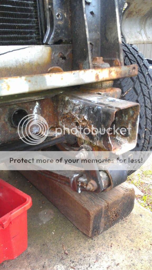 MQ swb rust removal... let the fun begin. | Patrol 4x4 - Nissan Patrol ...