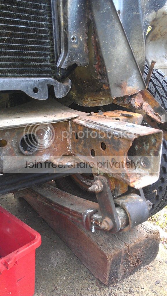 MQ swb rust removal... let the fun begin. | Patrol 4x4 - Nissan Patrol ...