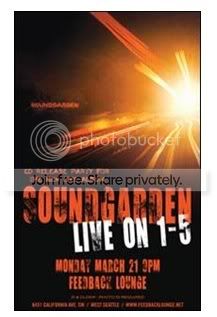 Soundgarden & PJ CD Release Parties at the Feedback Lounge — Pearl Jam ...