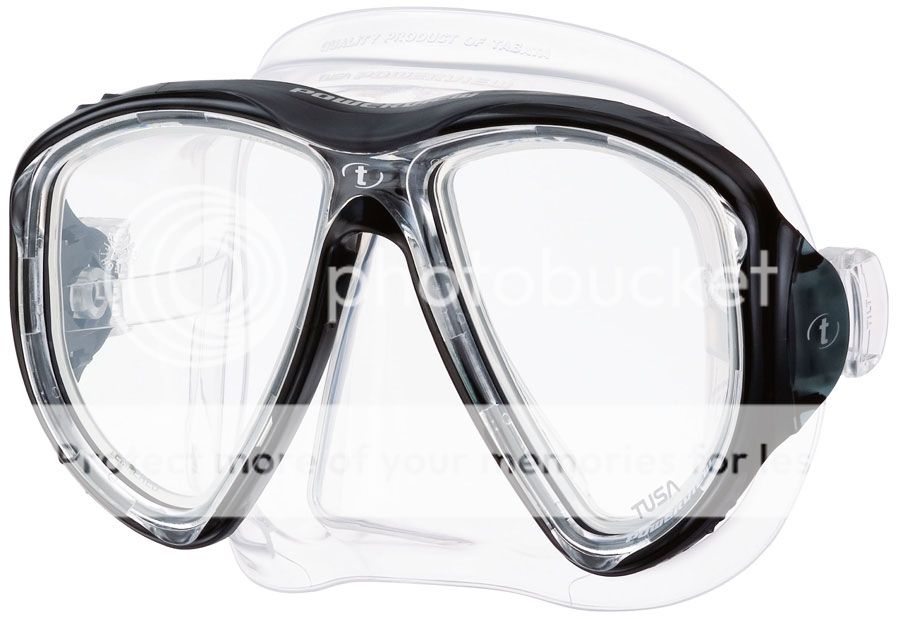 Tusa M24 Twin Lens ULTRA WIDE Power VIEW Scuba Dive DIVING MASK Low ...