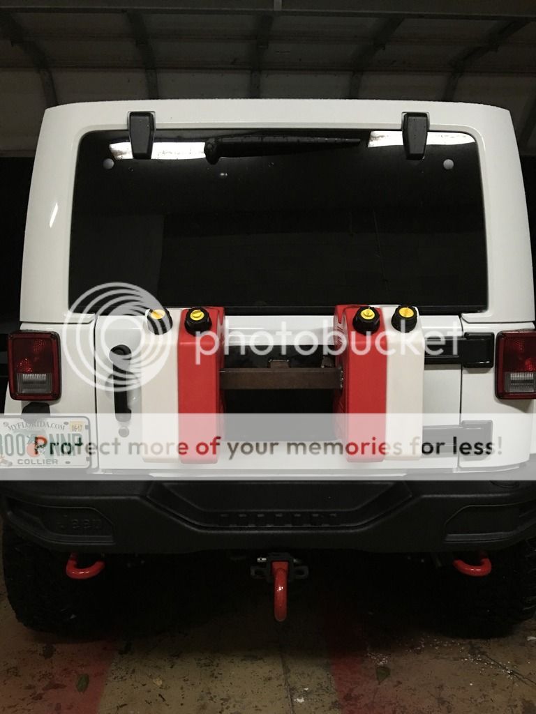 Custom Rotopax mount | Jeep Wrangler Forum
