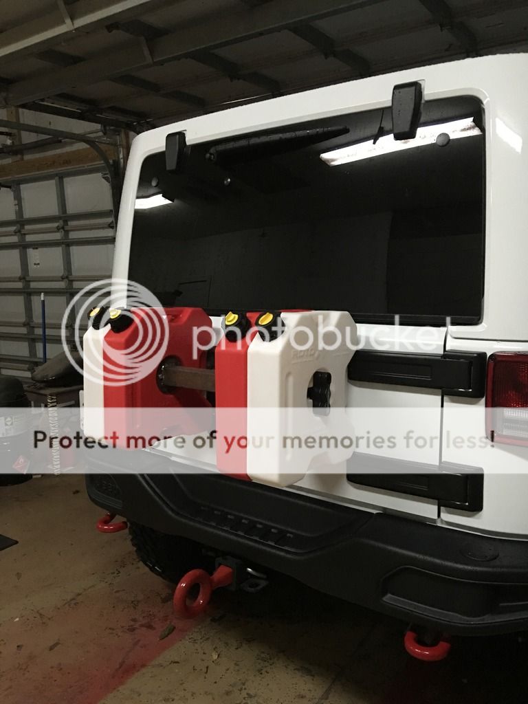 Custom Rotopax mount | Jeep Wrangler Forum