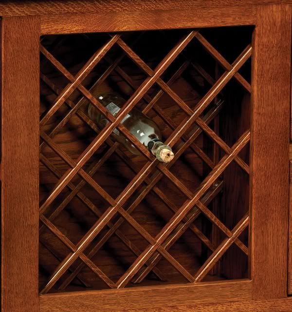 How To Build Wine Rack Lattice at James Madrigal blog