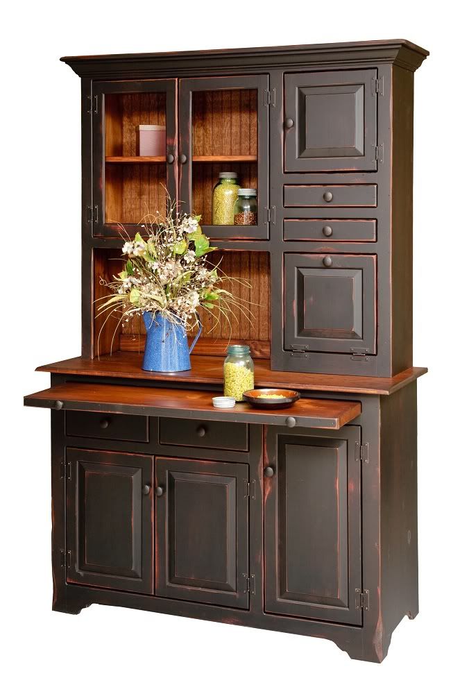 Primitive Hutch Furniture at Christopher Brunell blog